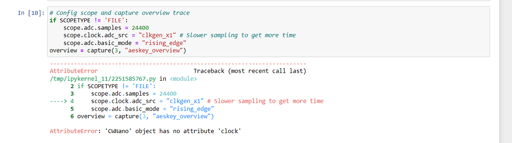 HHH Ch 12 Lab Help - ChipWhisperer Hardware - NewAE Forum