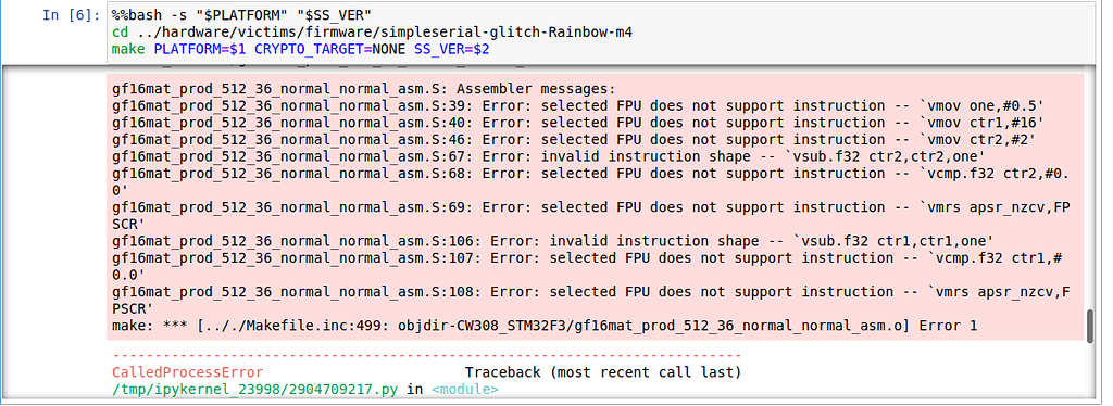 How to include assembly code - ChipWhisperer Hardware - NewAE Forum